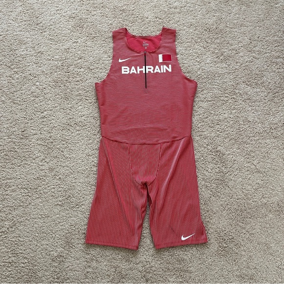 Nike | Shirts | Nike Bahrain Elite Pro Olympic Body Tank Running ...
